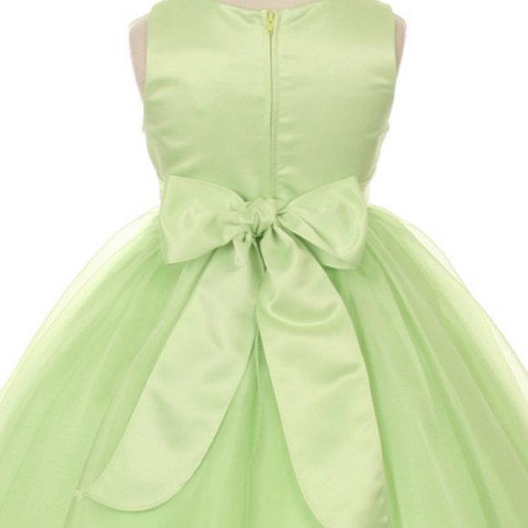 BNY Corner | Dresses | Little Girls Toddler Sleeveless Satin Spring ...
